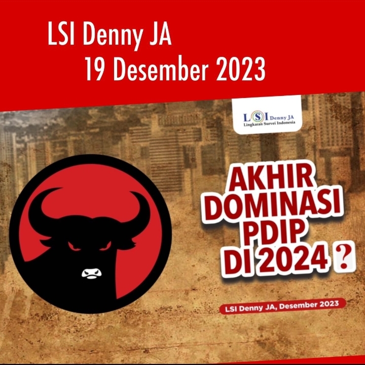 LSI Denny JA: Elektabilitas Gerindra 19,5%, Duduki Posisi Pertama - Politik - Cakra Dunia ...